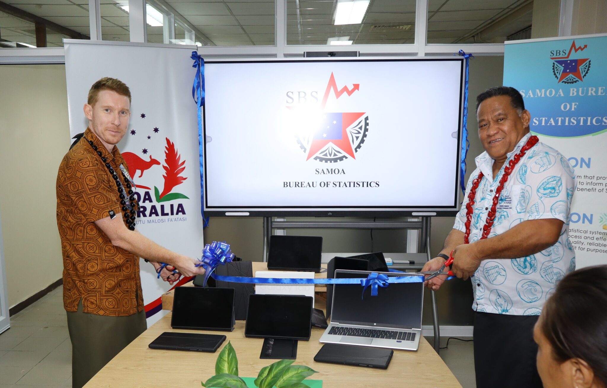 Handover of IT Equipment from DFAT through the Tautai Facility to SBS ...